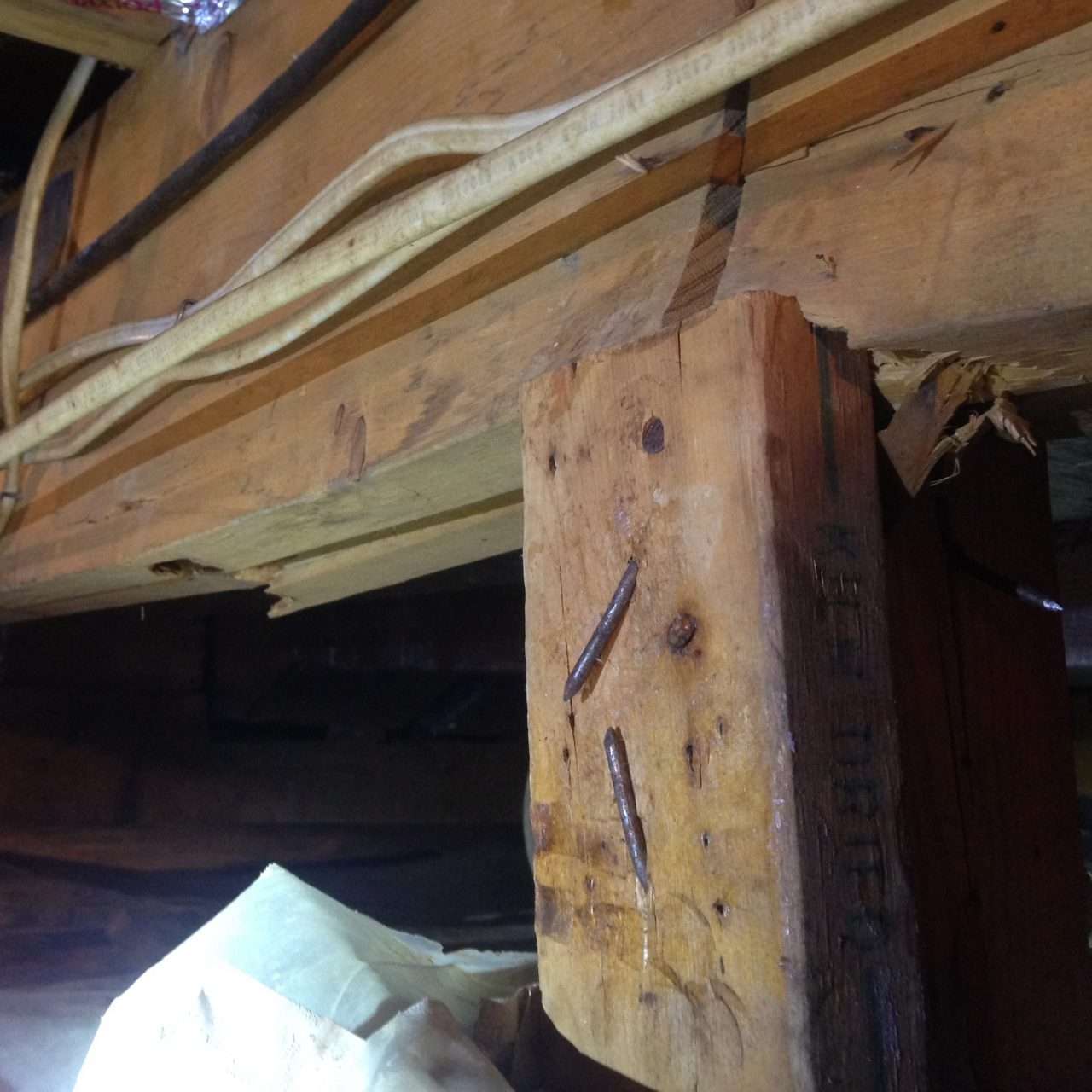 Sagging Floor Joists Repair | Basement Improvements LLC